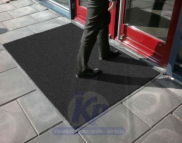 FELPUDO PVC ENRULADO 065 X 090 GRANDE CON ORILLO – (PFP-FSG) – Kp Mayorista